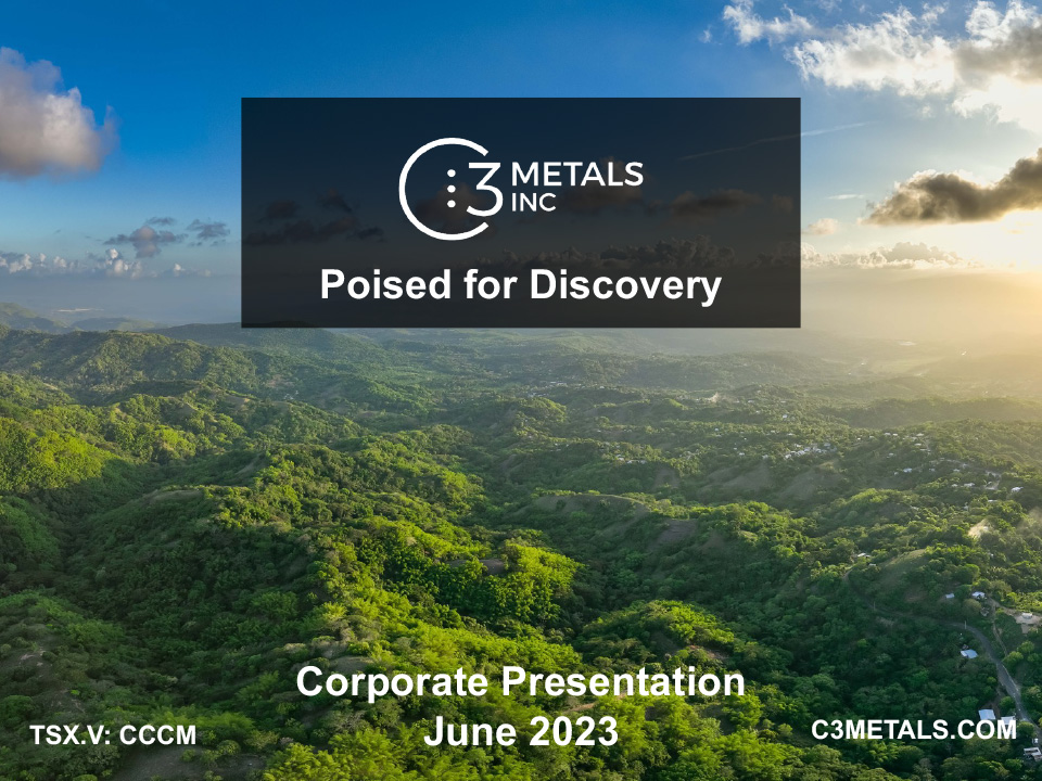 C3 Metals Inc - Presentations